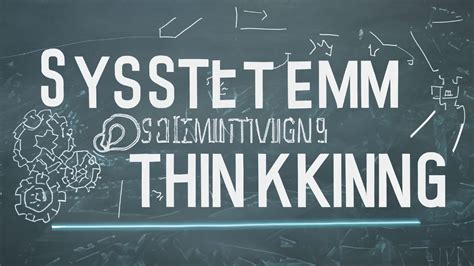 Adopting Systemic Thinking Transforming User Experience