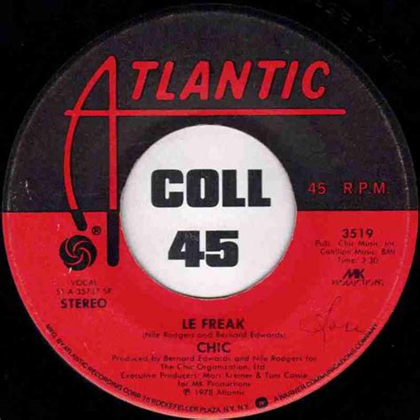 Chic Le Freak Bw Savoir Faire Atlantic 7