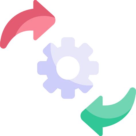 Workflow Kawaii Flat Icon