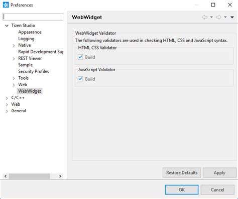 Widget Application Tizen Docs