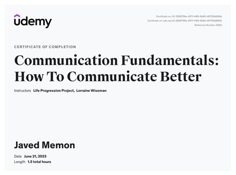 javed memon on linkedin udemy course completion certificate