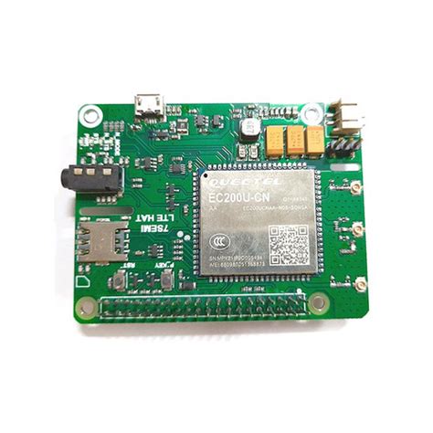 Buy 7semi Ec200u Cn 4g Lte Gsm Gprs Gnss Hat For Rasberry Pi Evelta