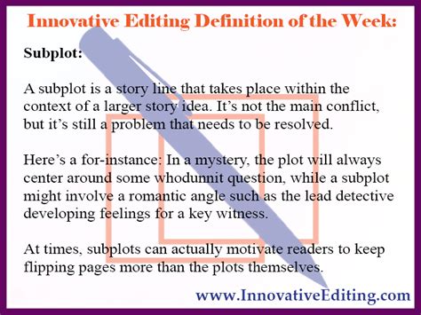 Whats A Subplot And How Can It Enhance Your Story Keep On Reading