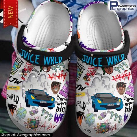 Juice Wrld Legends Never Die Crocs Shoes Plangraphics