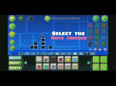 Geometry Dash How To Use Move Triggers YouTube