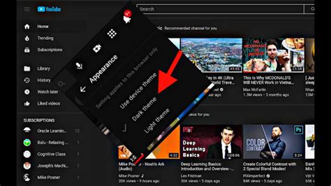 How To Turn On Youtube Dark Mode Enable Youtube Dark Theme In 1 11 Minutes Youtube