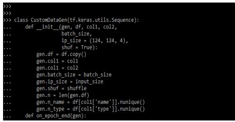 Keras Generator Methods To Create A Custom Data Generator In Keras