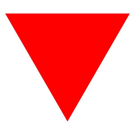 Red Triangle Pngs For Free Download