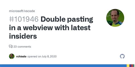 Double Pasting In A Webview With Latest Insiders · Issue 101946