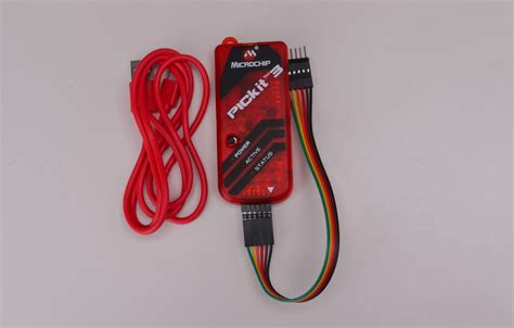 Programador Pic Kit3icd2 Com Cabo Usb Cabo 6 Pin Zif Loja Uninter