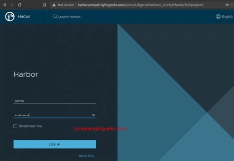 Install Harbor Image Registry On Ubuntu 22042004 Computingforgeeks
