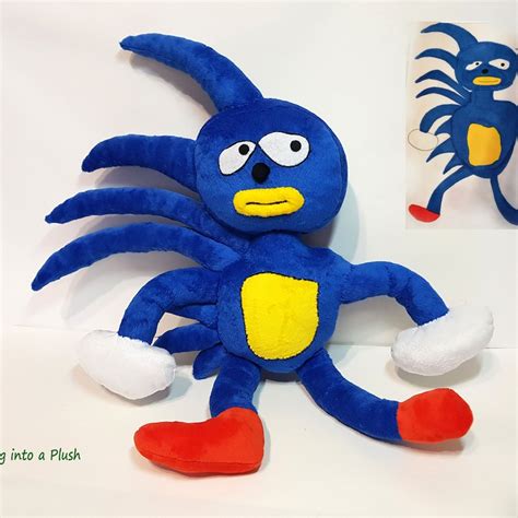 Hyper Sonic Plush Etsy