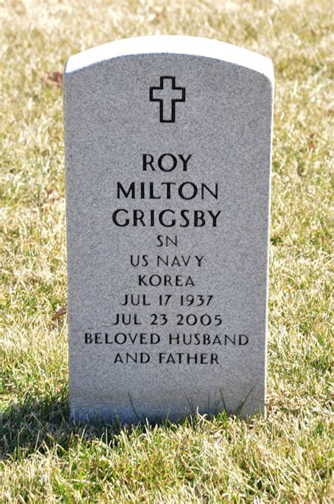 Roy Milton Grigsby 1937 2005 Find A Grave Memorial