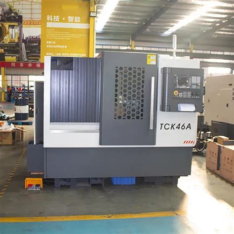 Cnc Turning Machine Tck46a Linear Guideway Cnc Inclined Bed Lathe Y Axis Machine Price Fanuc