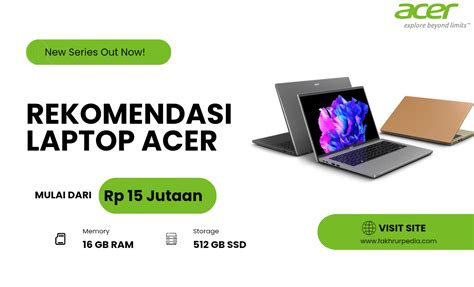 Rekomendasi Laptop Acer Jutaan Terbaik Siap Diandalkan Fakhrurpedia