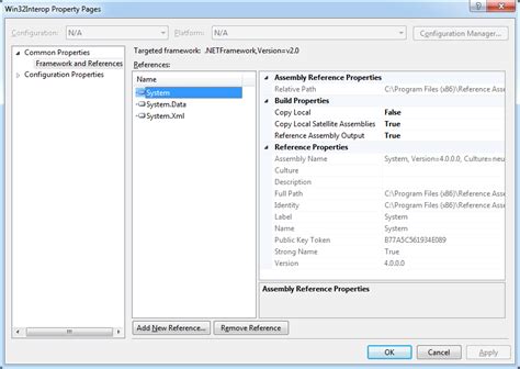 Visual Studio New NET C CLI Project Has Implicit Dependency On Mscorlib V
