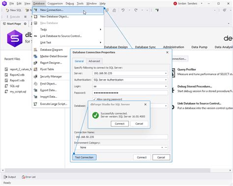 Php Connect To Sql Server Using Dbforge Studio Odbc Drivers
