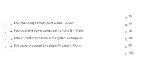 Solved The Following Solar PV System Consists Of Panels Chegg