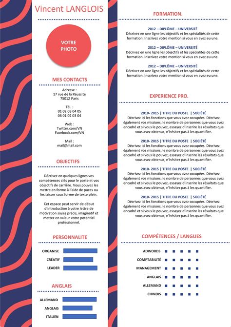 Idees De Ecrire Un Cv Modeles De Powerpoint Theme Powerpoint Images