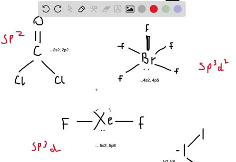Write A Hybridization And Bonding Scheme For Each Molecule Or Ion