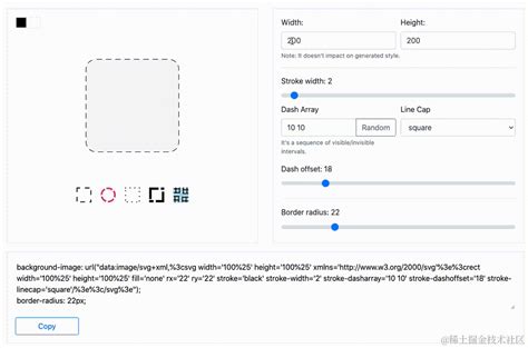 带圆角的虚线边框？css 不在话下 知乎