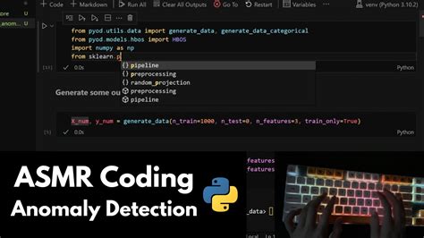 Asmr Coding Anomaly Detection With Hbos Keyboard Typing Whispering