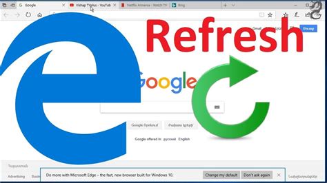 How To Refresh All Tabs Together In Microsoft Edge Browser YouTube