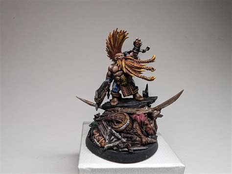 Gotrek Gurnisson Warhammer Aos Dwarf Hero Lot Of Fun With This One Especially Stripped