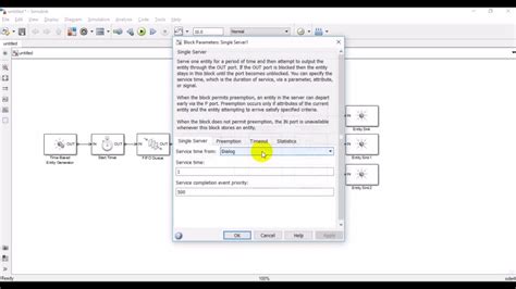 Queue Simulation With Simulink Matlab Single Queue 3 Server Youtube