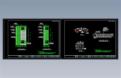 山区城市道路施工图边坡治理 AutoCAD 2004 模型图纸下载 懒石网