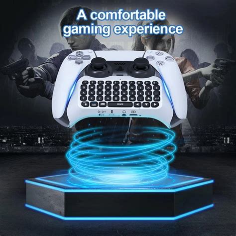 WIRELESS KEYBOARD CONTROLLER Ergonomics For Sony PS5 Gamepad Mount Mini Keypad EUR 22 07