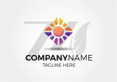 دانلود لوگو مدرن طرح خورشید دانلود رایگان فایل لایه باز، Psd، وکتور