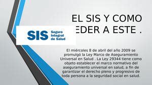 Calam O El Sis Y Como Acceder A Este