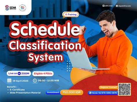 Schedule Classification System April 2025 E Training Pt Sinergi Daya Mitra