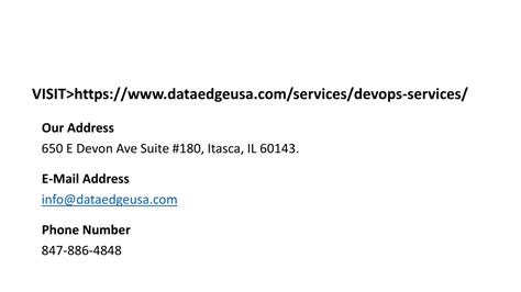 Ppt Devops Consulting Services Azure Devops Aws Devops Usa