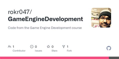 Github Rokr047gameenginedevelopment Code From The Game Engine Development Course
