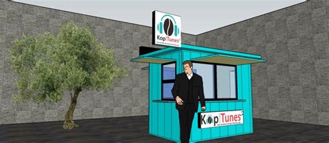 Booth Container Custom Design Container Cafe Custom Design Design