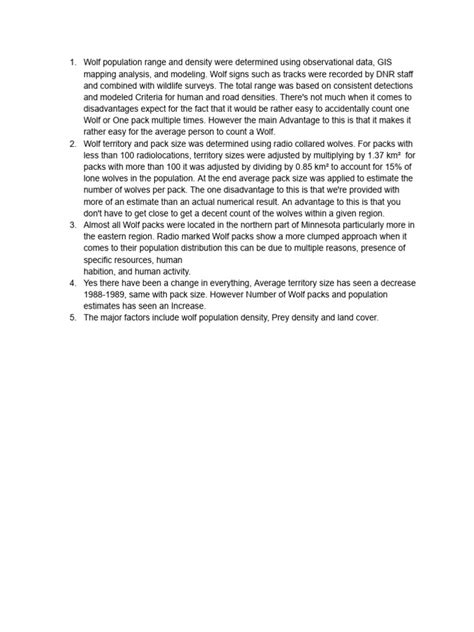 Dnr Wolf Assignment Pdf