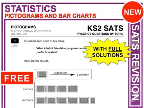 Ks2 Maths Pictograms Bar Charts Teaching Resources