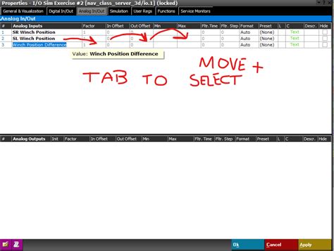 Nav GUI Using The Tab Key To Select Move To The Next Field In A Window Transportation