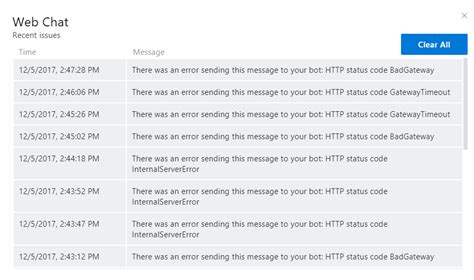 Botframework Azure Bot Service Couldnt Send Retry On Emulator