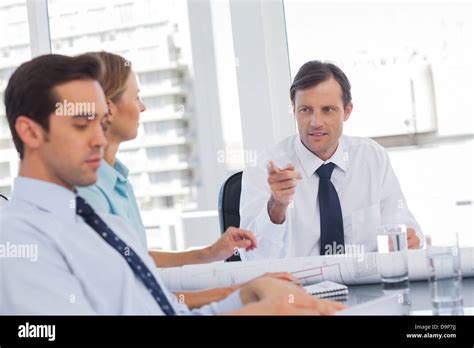 Male Pointing Someone Hi Res Stock Photography And Images Alamy