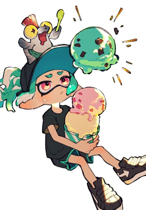 Inkling Splatoon Inari1369 Игры картинки гифки прикольные