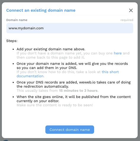 Tutorial How To Link A Custom Domain To A Weweb App Tutorials