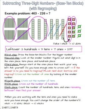 2nd Grade Three Digit Word Problems 2 NBT 7 2 NBT 9 TPT
