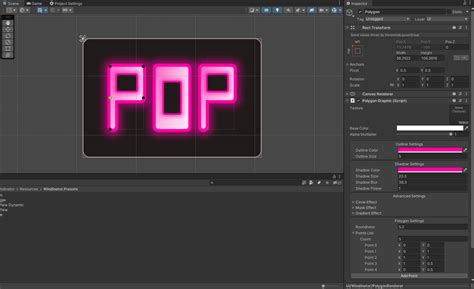 Having Some Fun With My Polygon Editor Runity3d