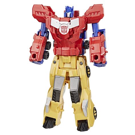 Crash And Combine Heroes 3 75 Inch Converting Bumblebee And Optimus Action Figures