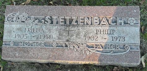 Frieda Armstrong Stetzenbach 1905 1950 Mémorial Find A Grave