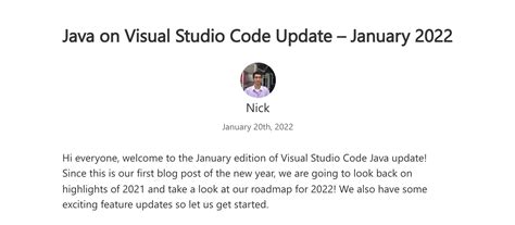 微軟釋出新年第一個VS Code Java擴充套件更新並說明接下來發展路線 iThome