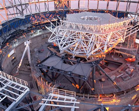 A Peek Inside The ELT Dome ESO